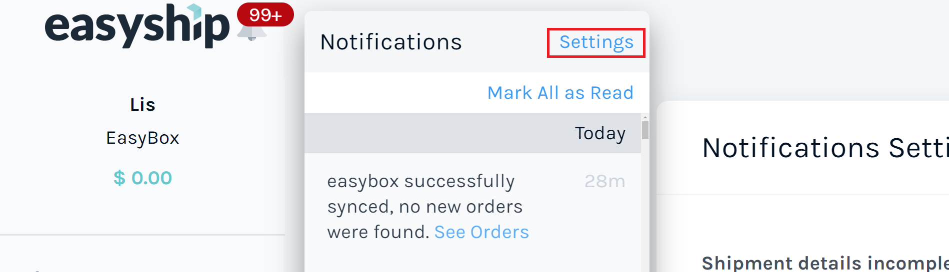 How to Manage Your Email Notifications – Easyship