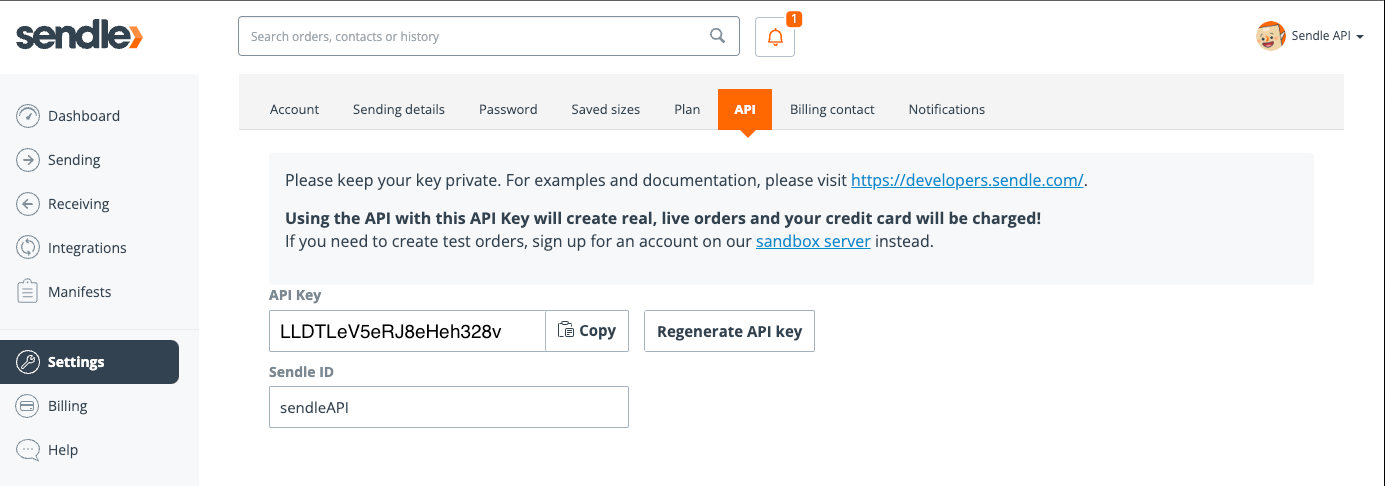 Link Your Sendle Account – Easyship