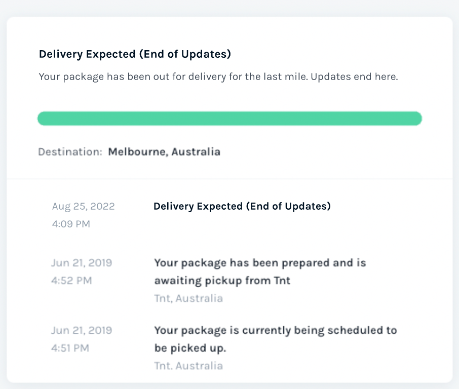 Marking Shipments as Delivered – Easyship