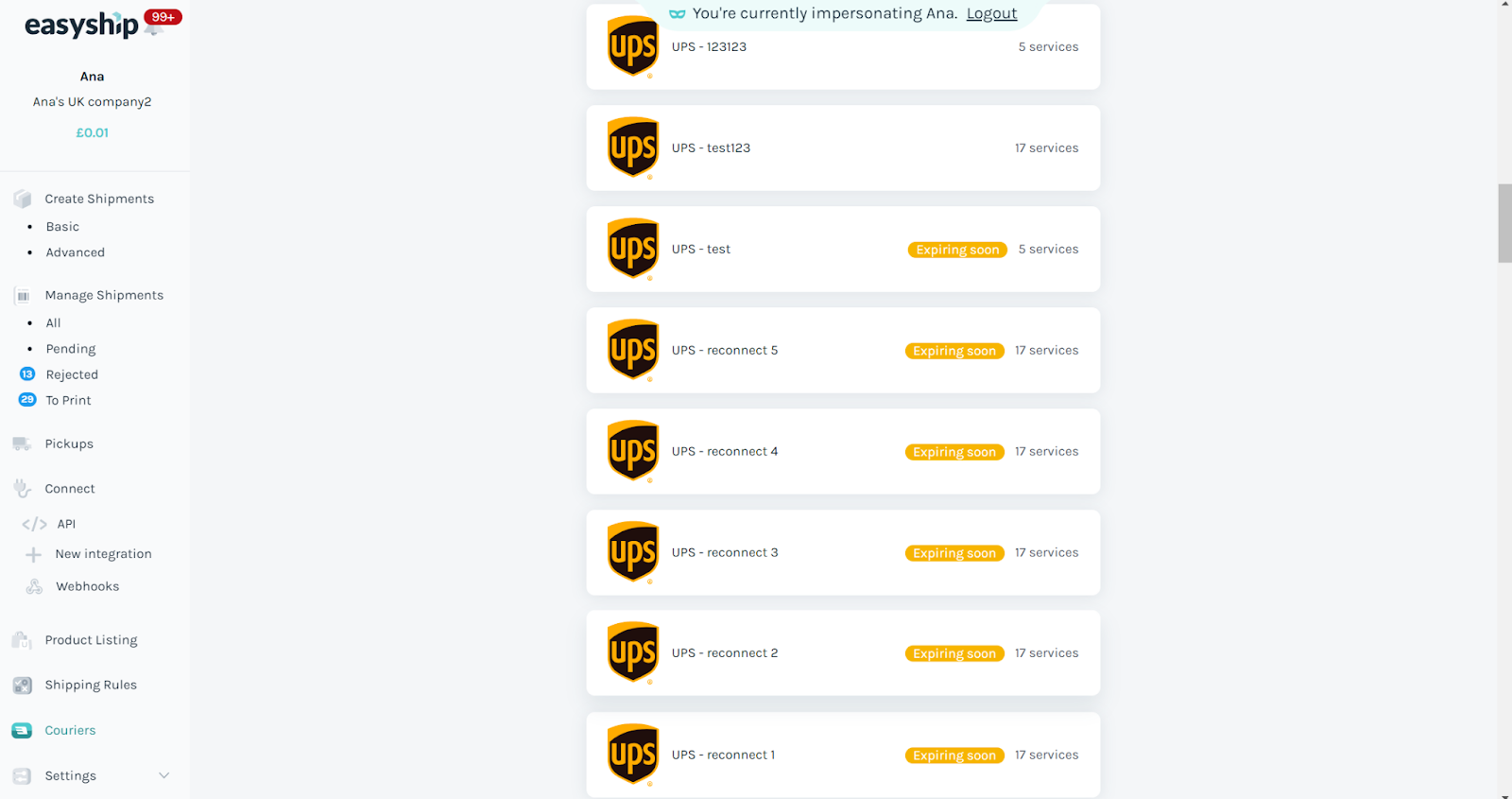 How to Reconnect Your UPS Account – Easyship